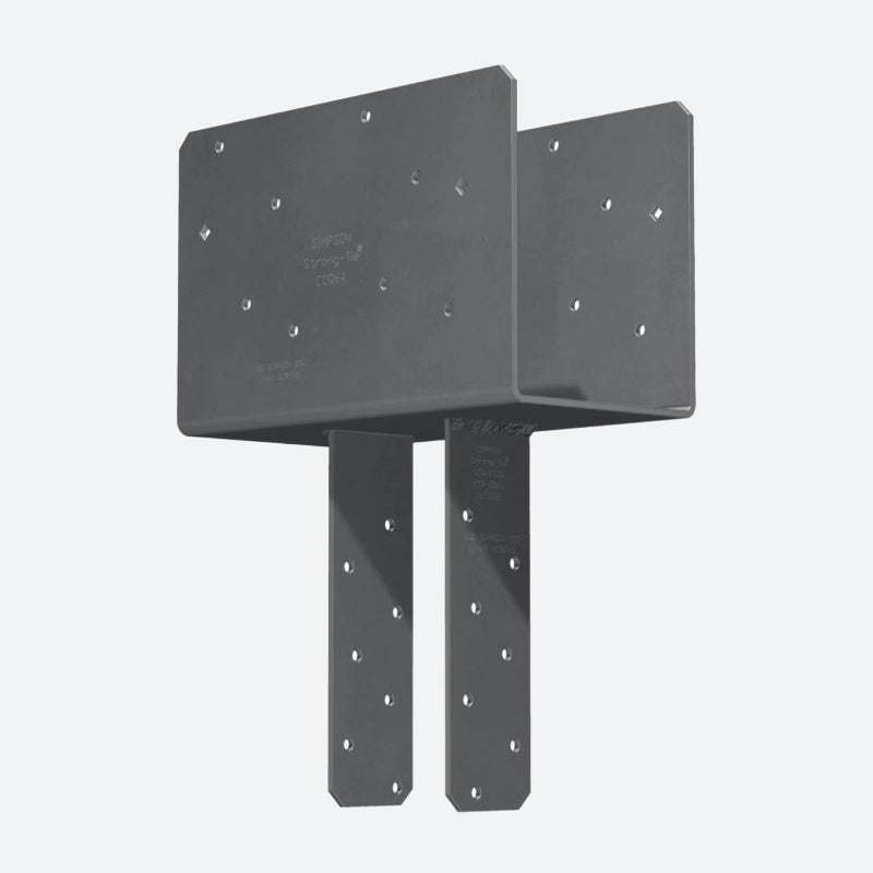 Simpson Column Caps (Model CCQ) – Total Fastening