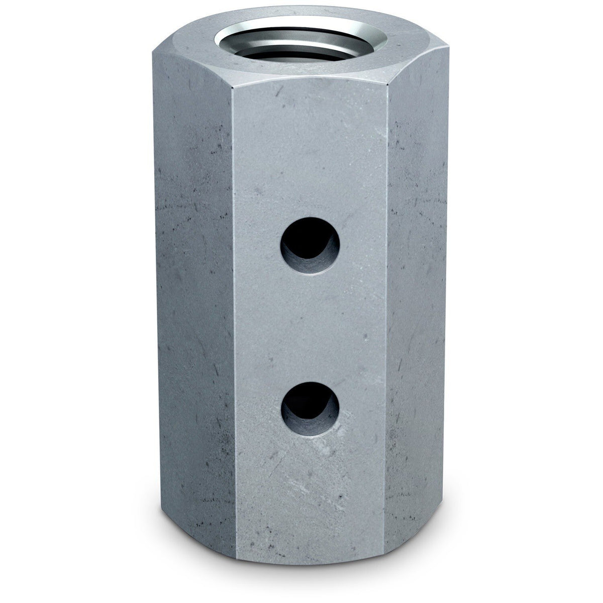 Simpson Strong-Tie CNW1 1/4 (1-1/4 in.) Coupler Nut with Witness Hole ...