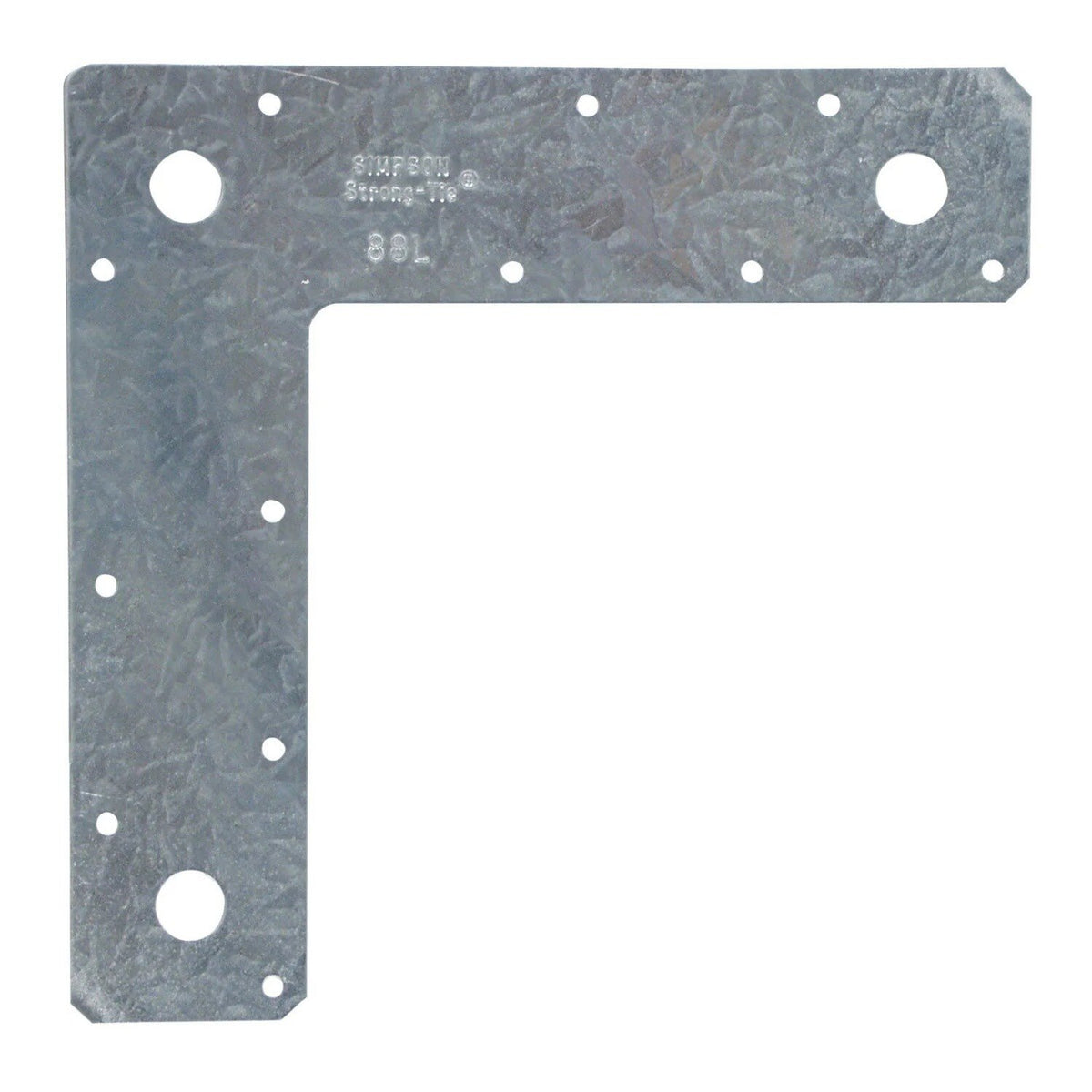 Simpson Strong-Tie 88L (8" x 8") 14-Gauge Galvanized L Strap – Total ...