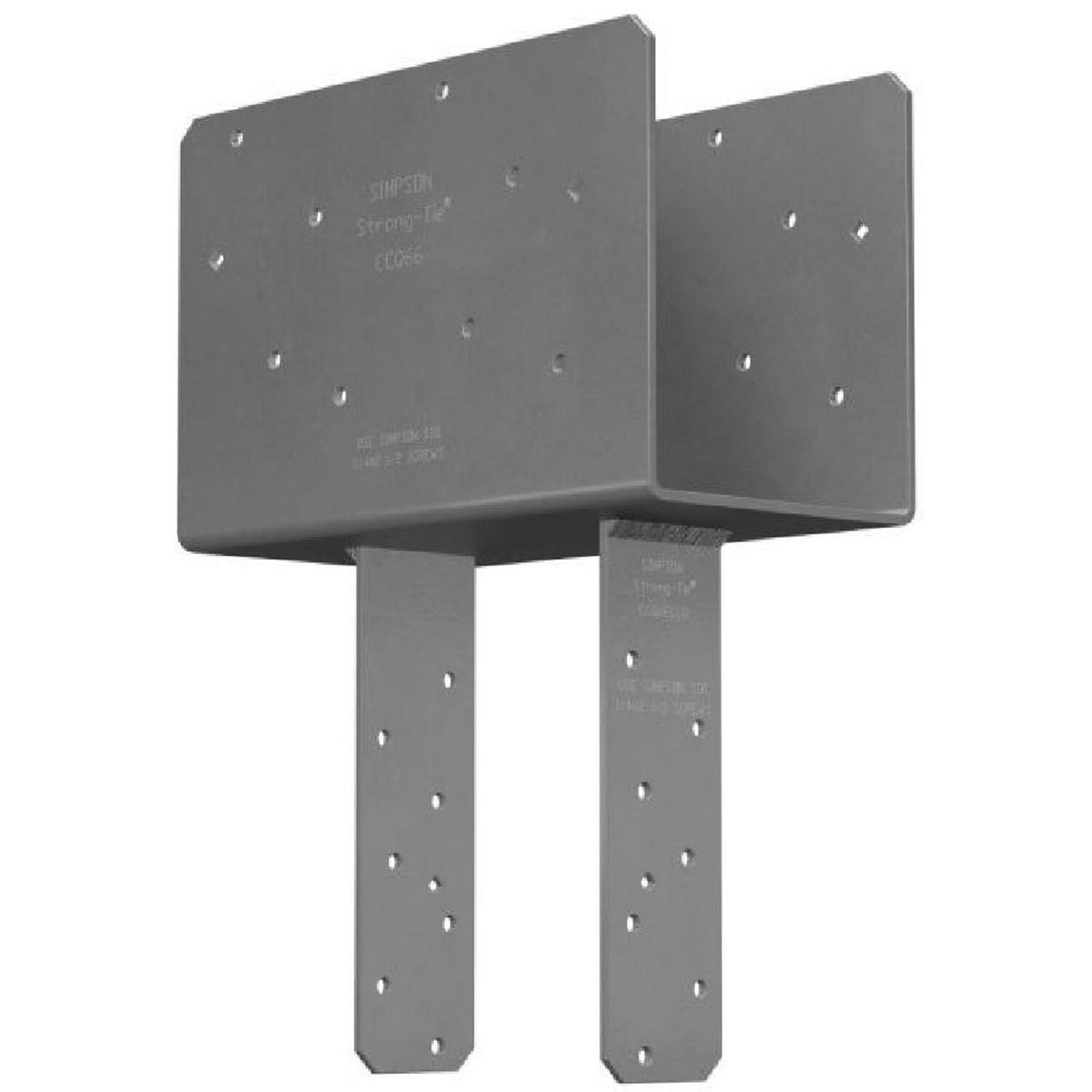 Simpson Strong-Tie CCQ68SDS2.5 (6x Beam, 8x Post) Column Cap with SDS ...