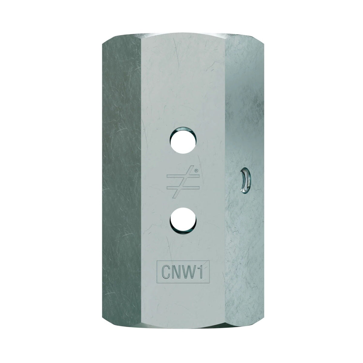 Simpson Strong-Tie CNW1 Coupler Nut with Witness Hole for Threaded Rod ...